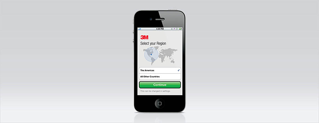 3M - iPhone Application (Concept) - Liquid Communications