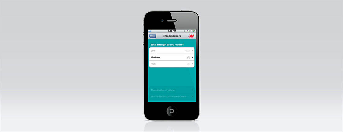 3M - iPhone Application (Concept) - Liquid Communications